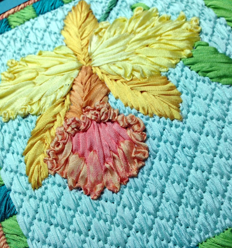 Orchid Silk Flower Needlepoint Complete Kit 3rd in This Silk - Etsy