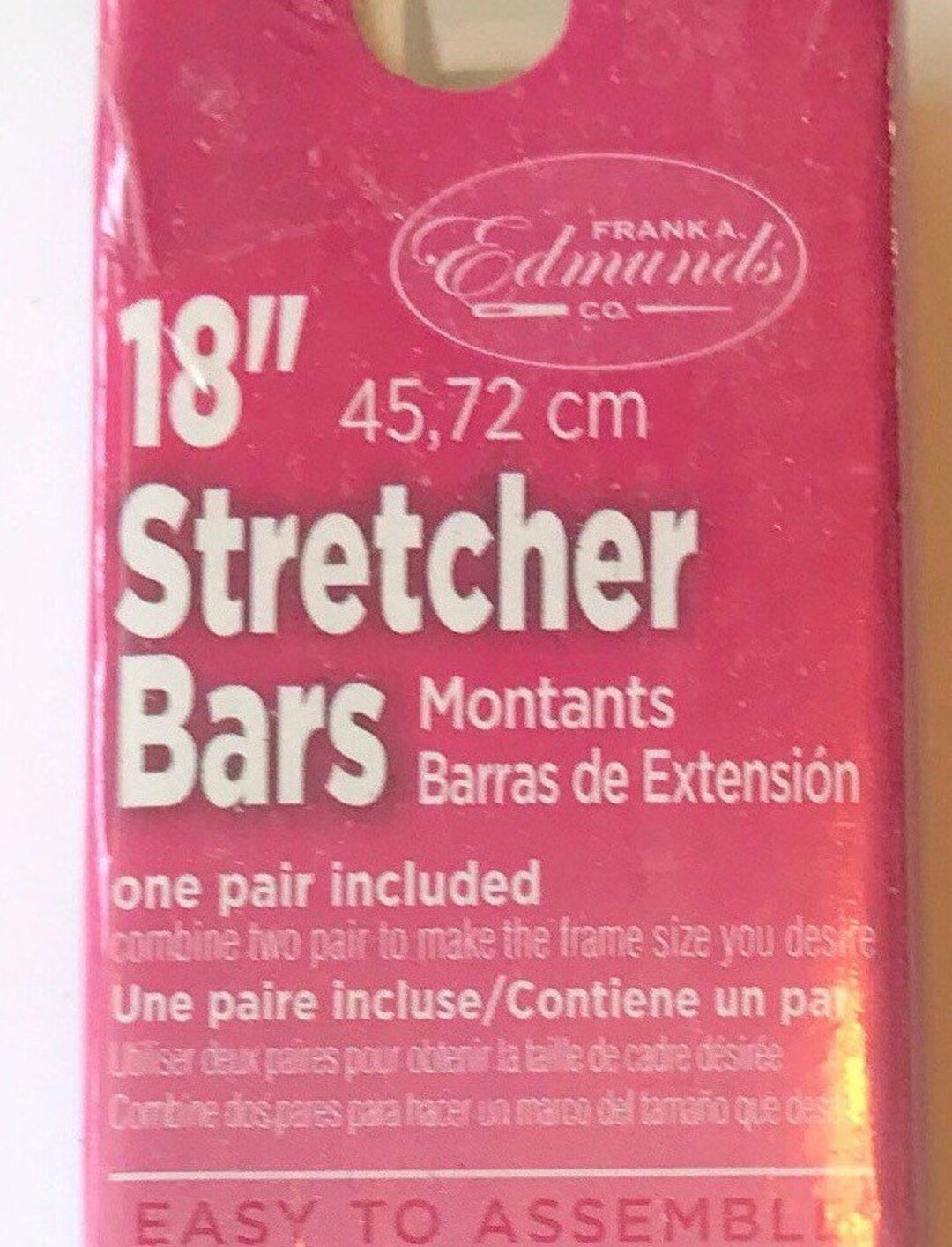 Needlepoint Stretcher Bars - 18" Standard Size Stretcher Bars 1 Pair - Etsy