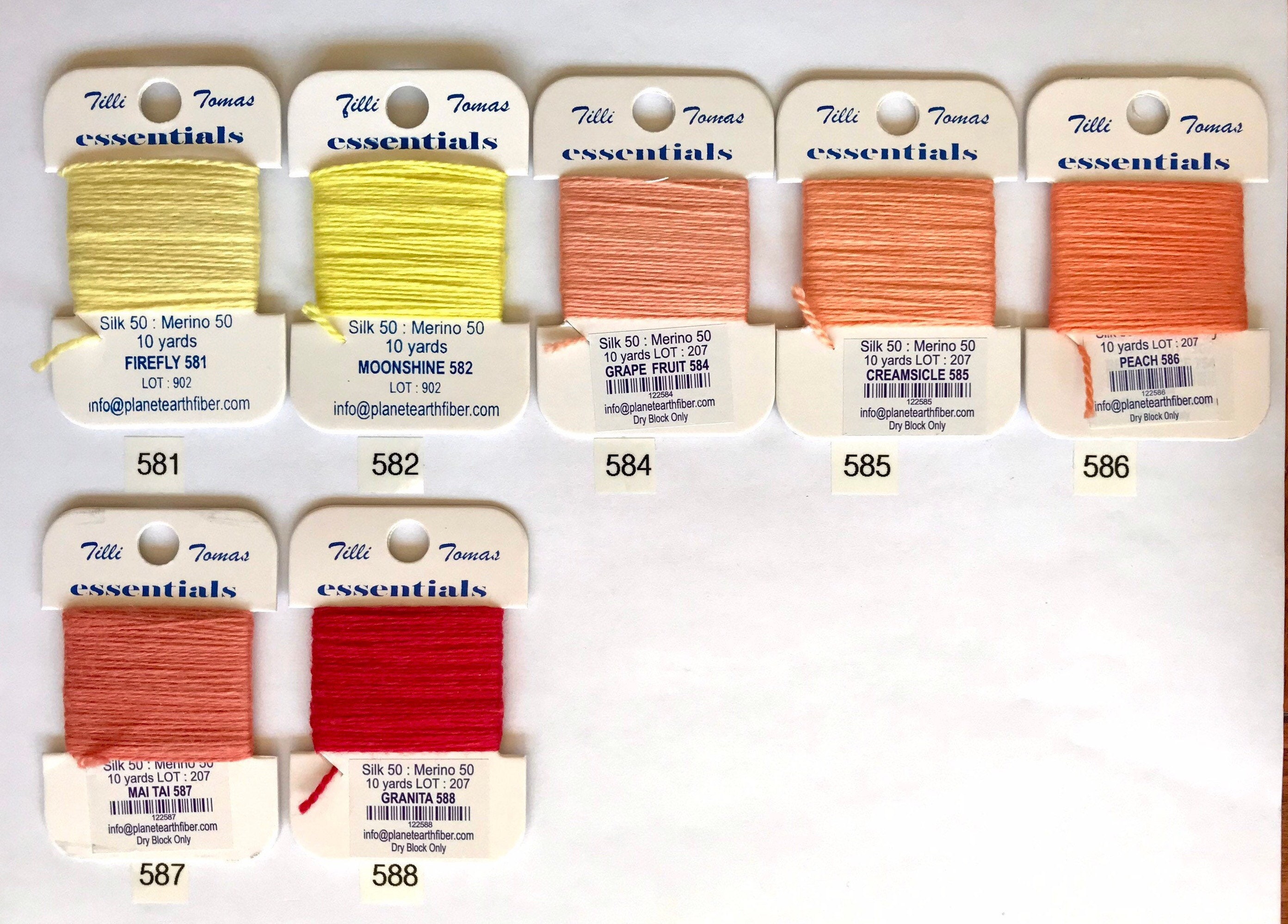 Essentials Threads 581 - 588