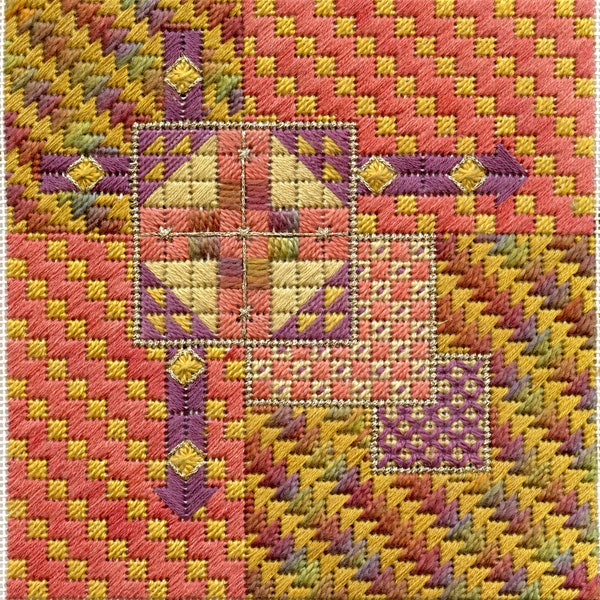 Geometric Needlepoint - Etsy