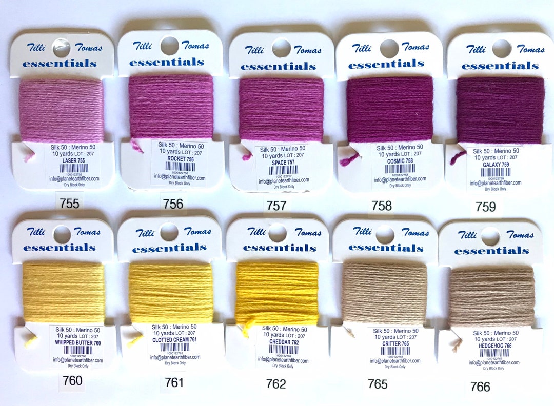 Essentials Threads 755 - 766 - Etsy