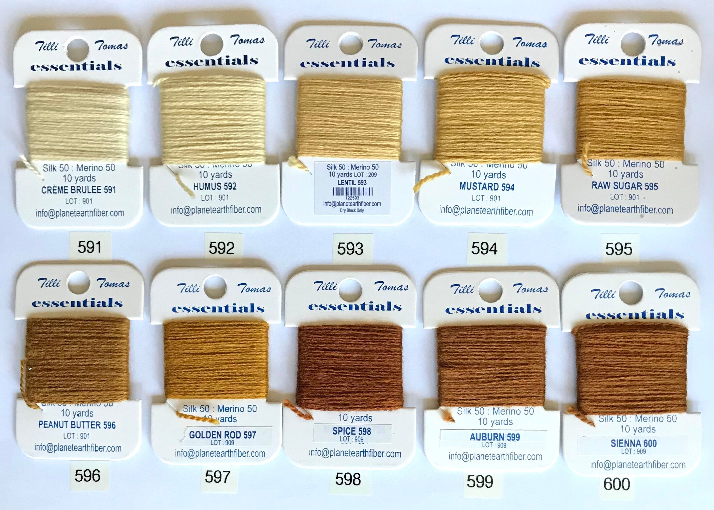 Essentials Threads Colors 591 - 600