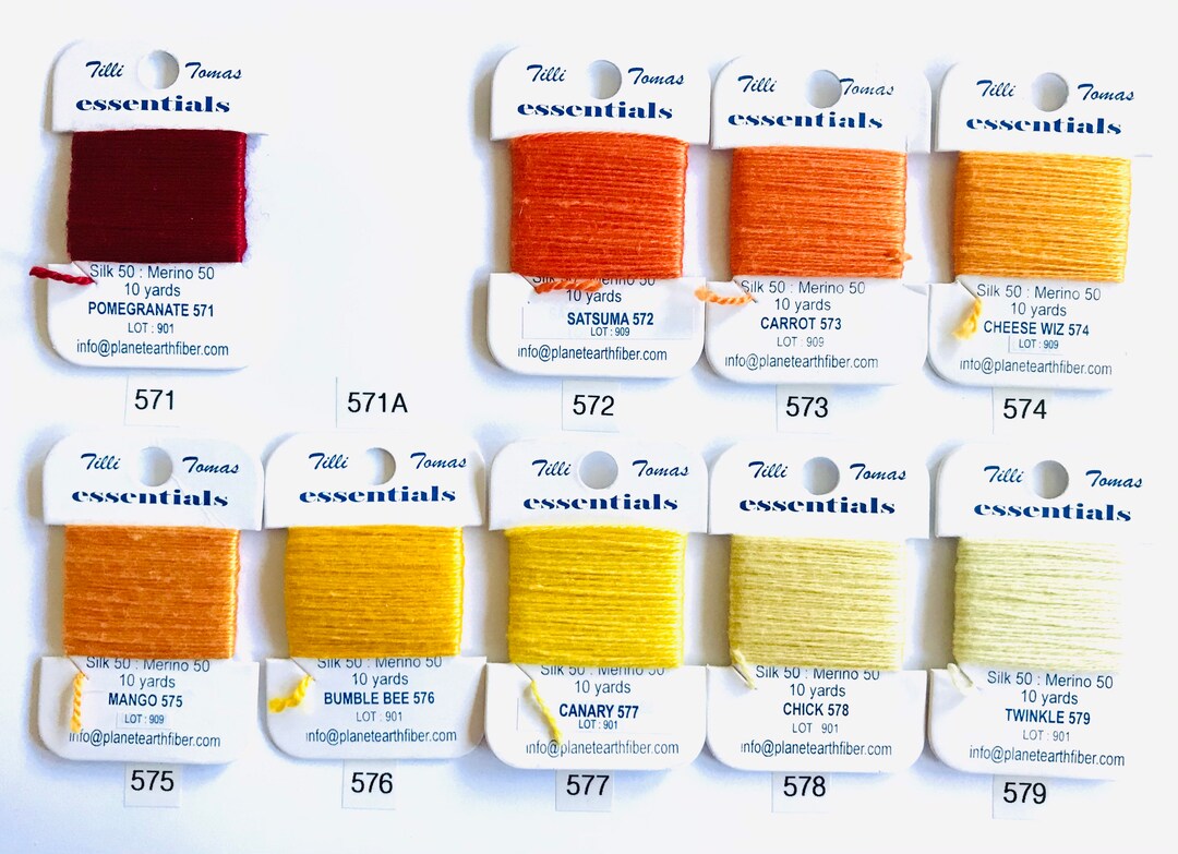 Essentials Threads 571 - 579 - Etsy