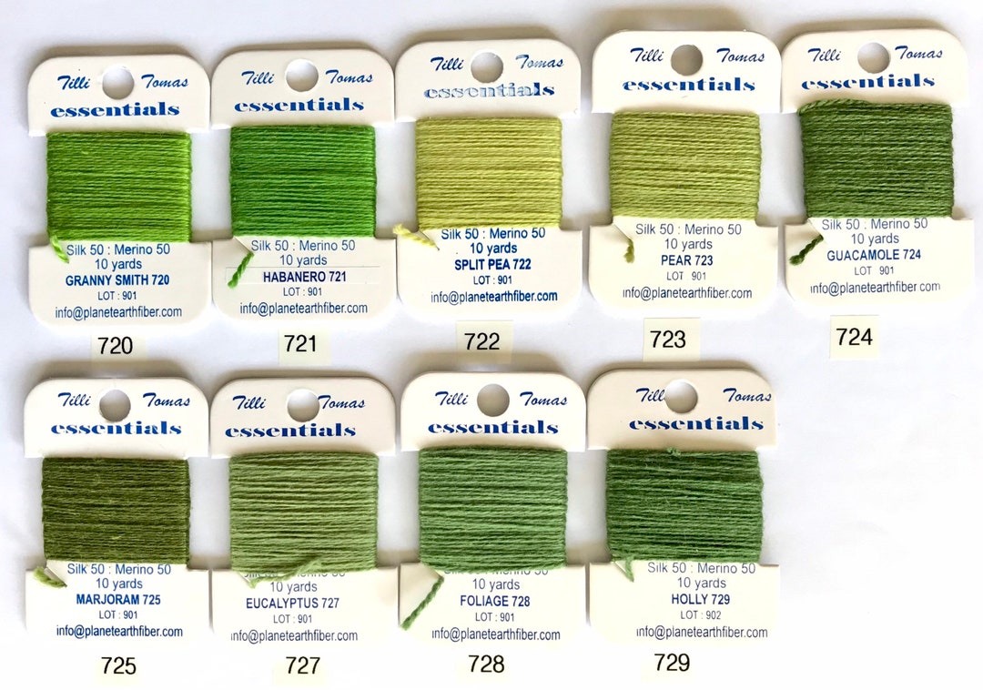 Essentials Threads 720 - 729 - Etsy