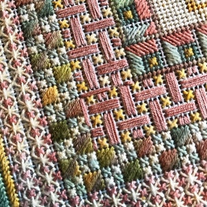 Vintage Log Cabin Basic Needlepoint Kit - Etsy