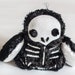 Plush Fluffy Skeleton 'Is it a Bird an Owl or a | Etsy