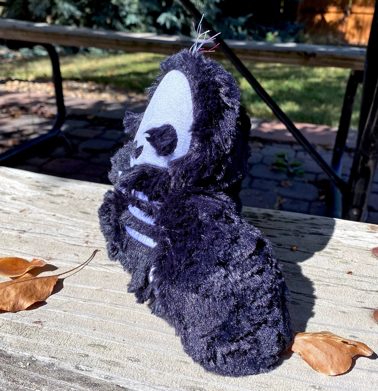 Plush Fluffy Skeleton 'is It a Bird an Owl or a - Etsy