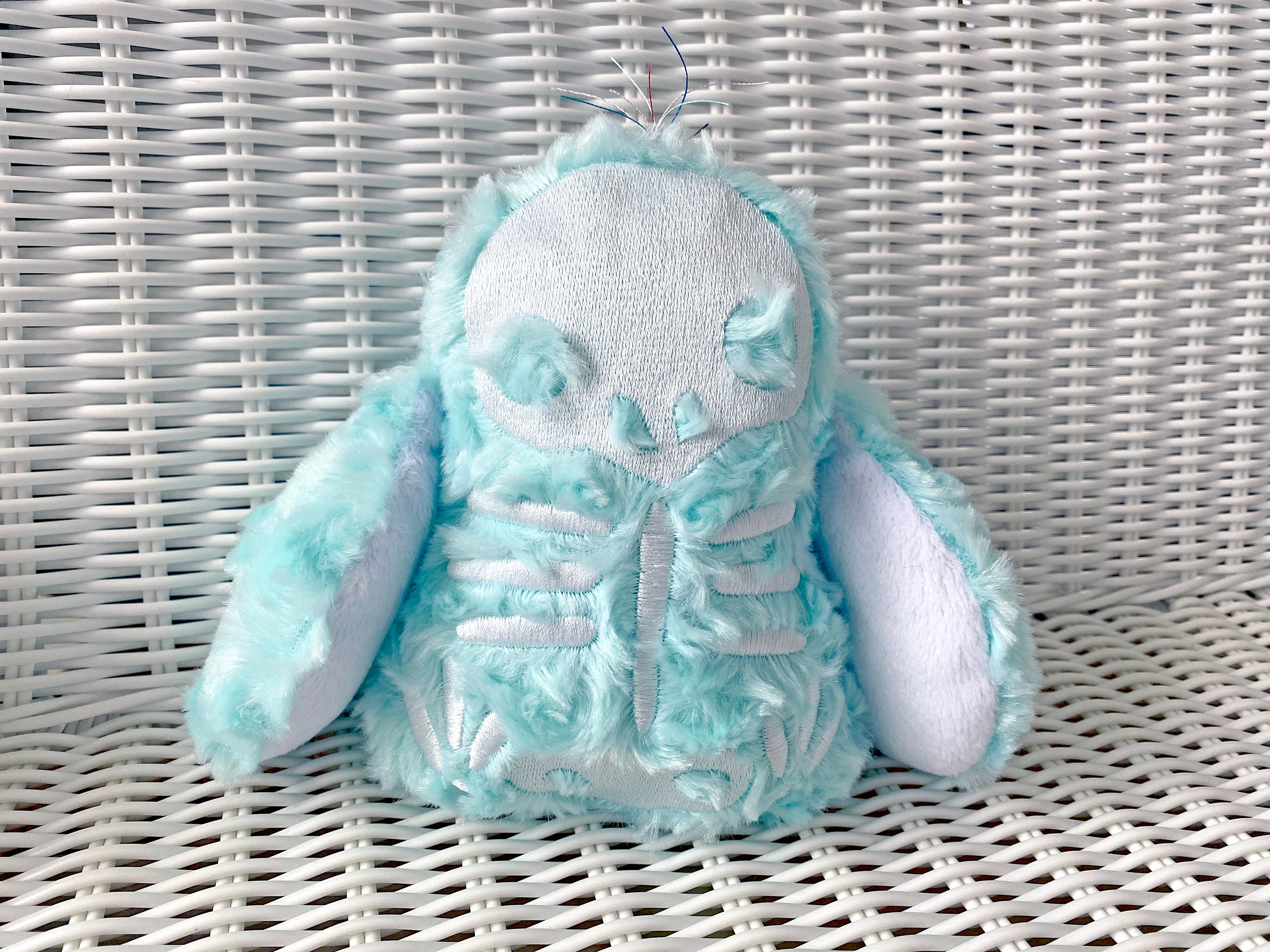 Plush Fluffy Skeleton 'Is it a Bird an Owl or a | Etsy