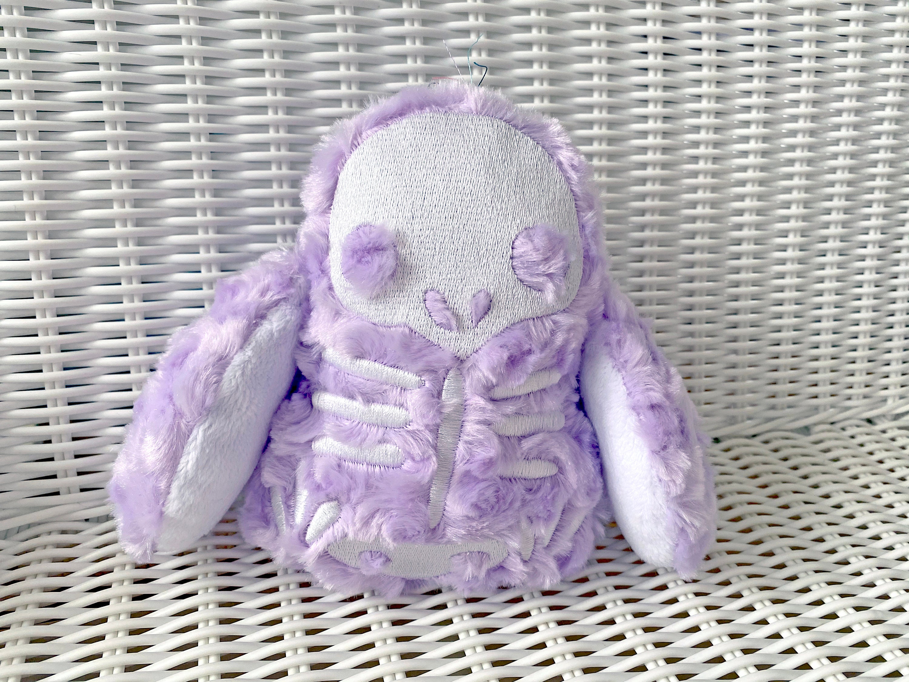 Plush Fluffy Skeleton 'Is it a Bird an Owl or a | Etsy