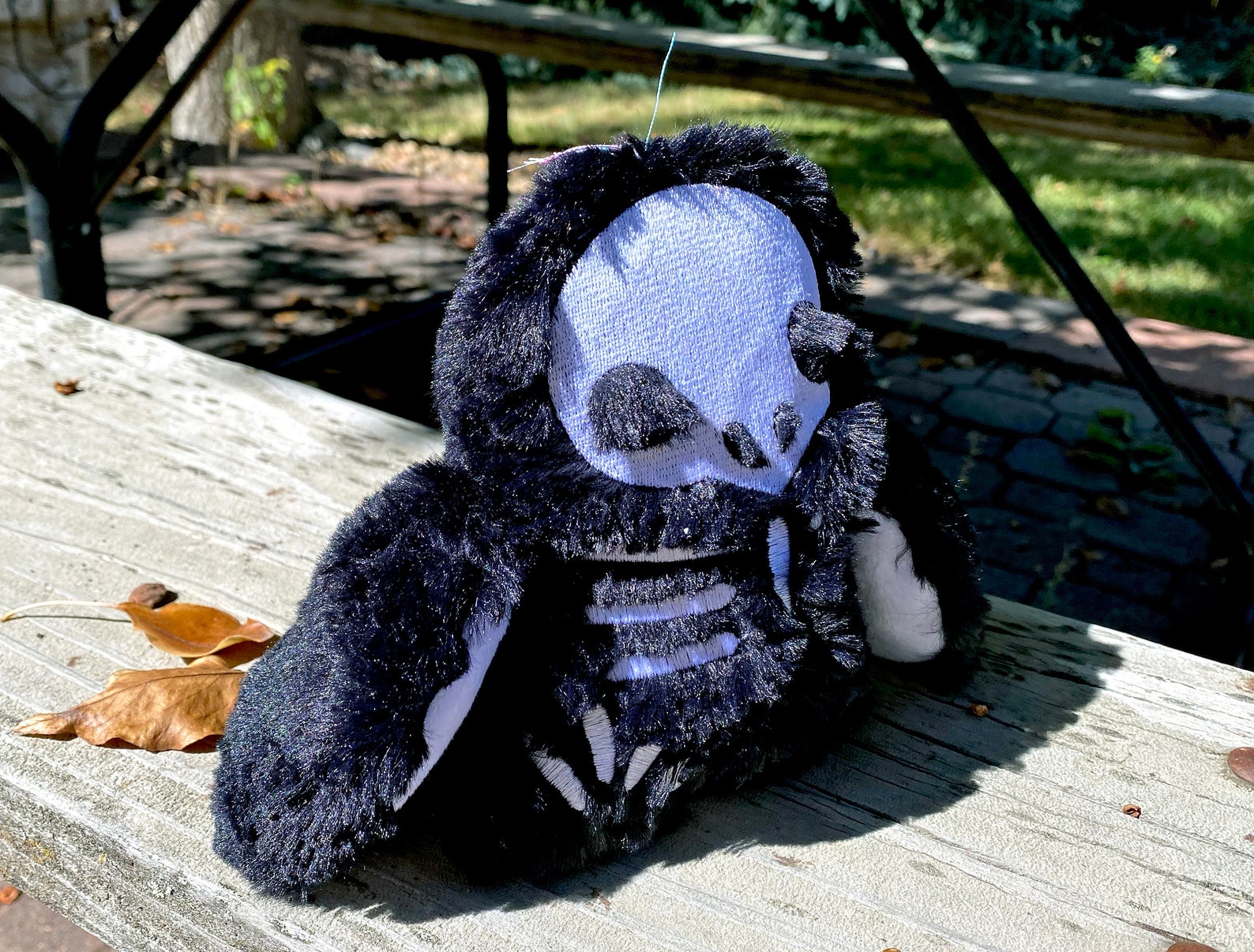 Plush Fluffy Skeleton 'is It a Bird an Owl or a - Etsy