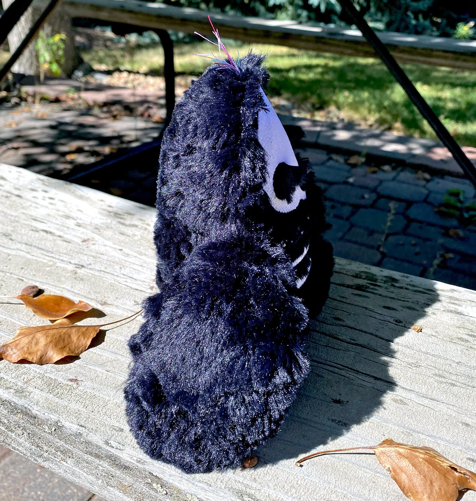 Plush Fluffy Skeleton 'is It a Bird an Owl or a - Etsy