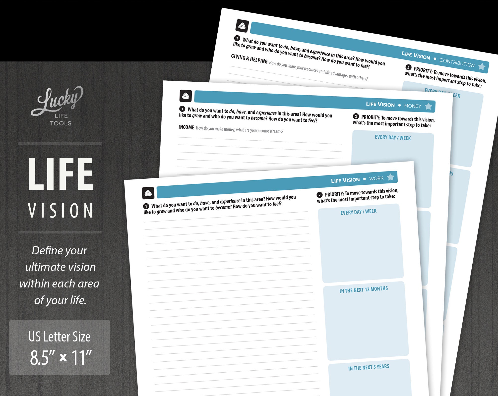 Life Vision Creator CLUB Printable Exercise - Etsy