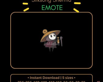 Silksong Sherma Emote - Hollow Knight, Cute Streaming Chibi Discord ...