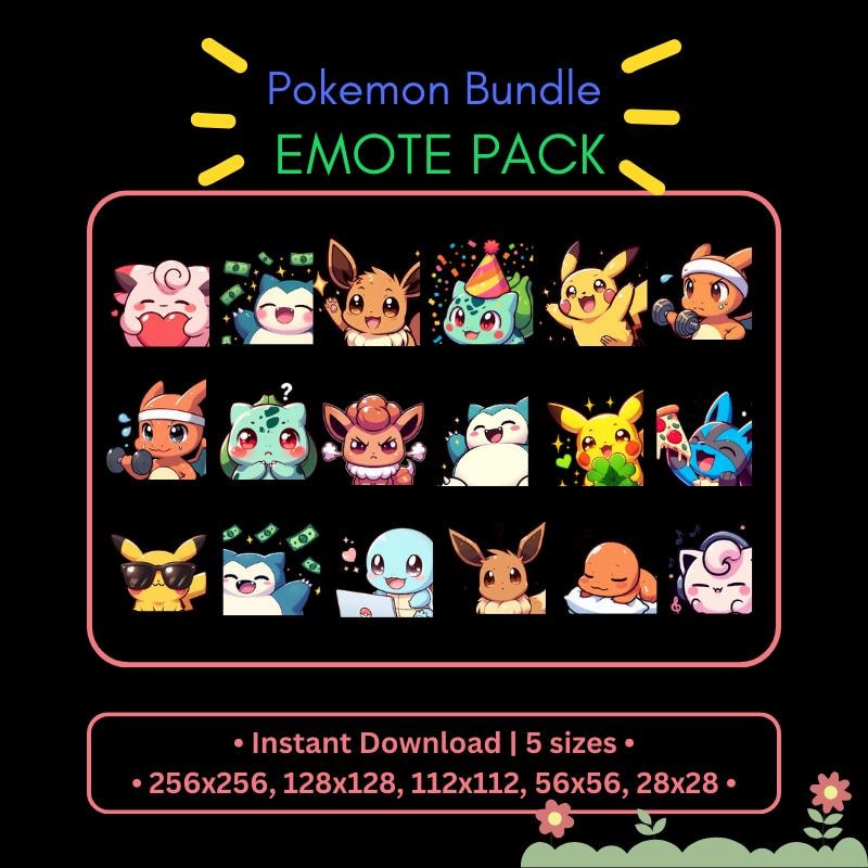 Lucario Emotes - Etsy