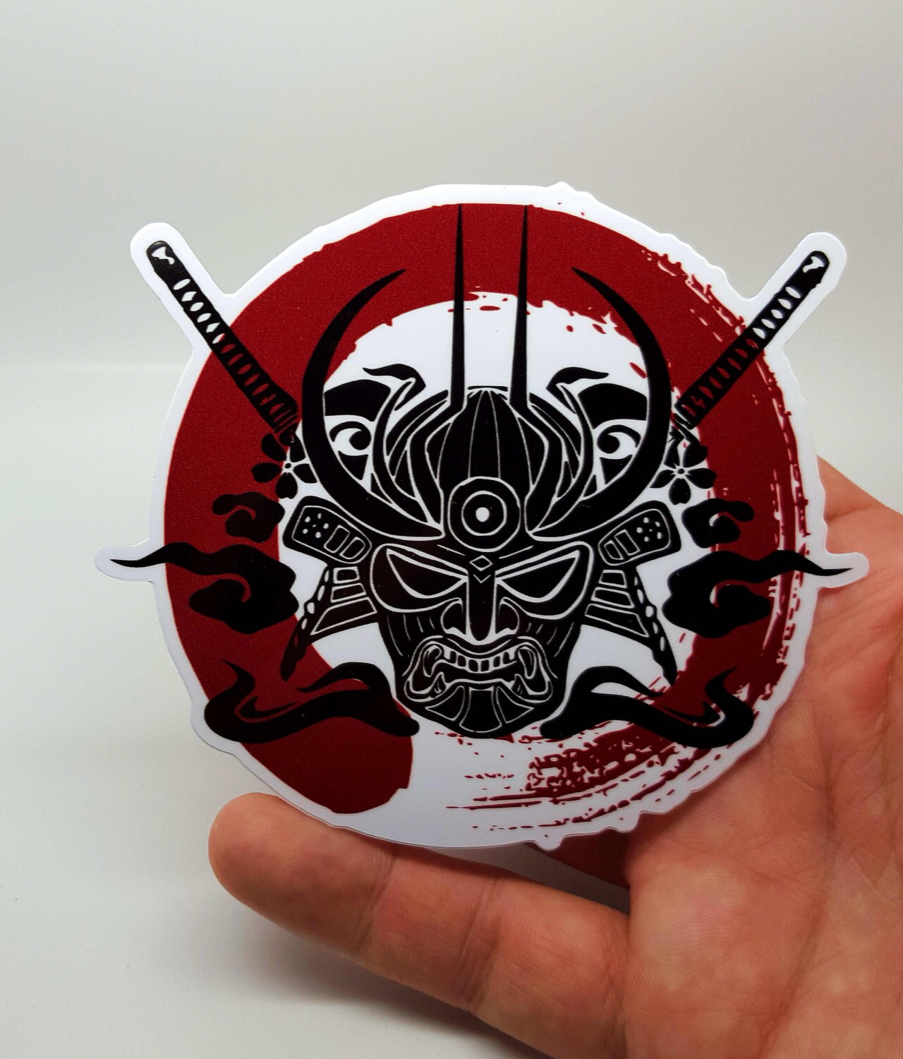 Samurai Enso Blood Circle Sticker - Popular Stickers, Agenda Stickers ...
