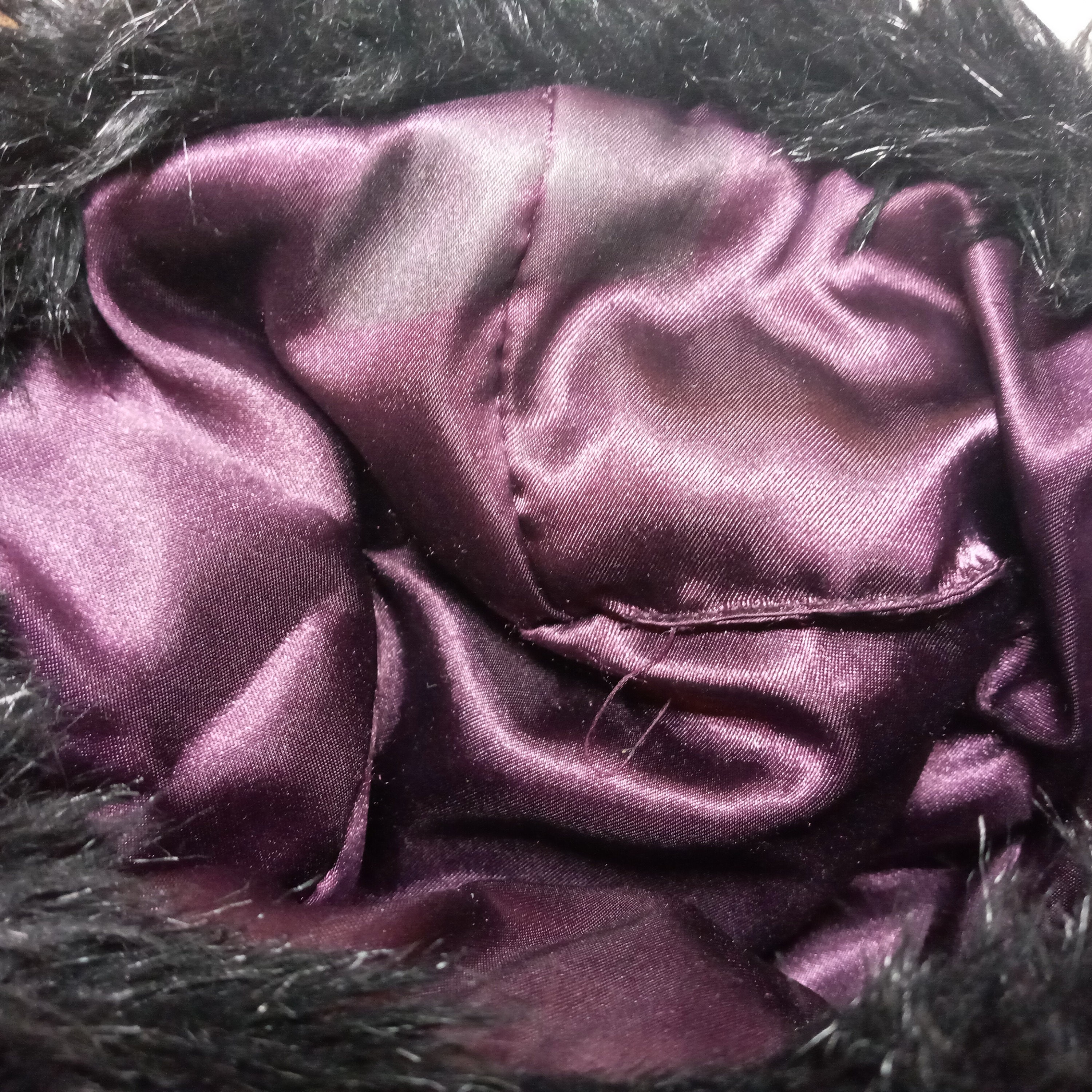 Vintage Black Boyarka Woman's Hat Women's Cossack Hats Faux Fur Winter ...