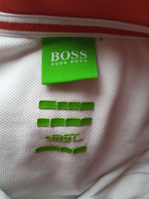 Vintage Hugo Boss Golf POLO shirt, White Tennis men's… - Gem