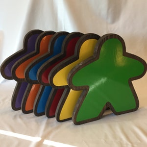Custom Wooden Meeple | Etsy