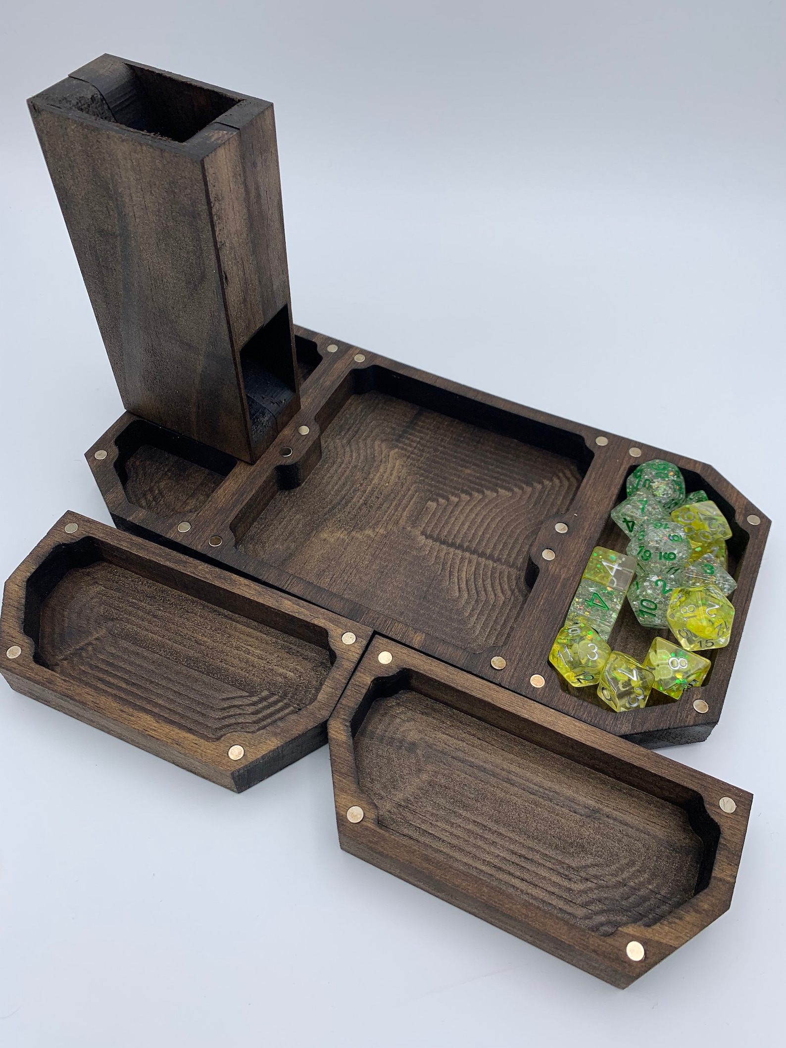 Portable Gamer's Dice Tower Set - Etsy