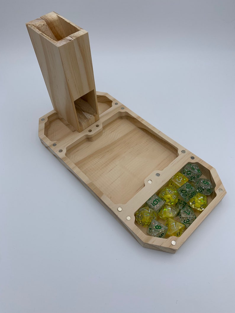 Portable Gamer's Dice Tower Set - Etsy
