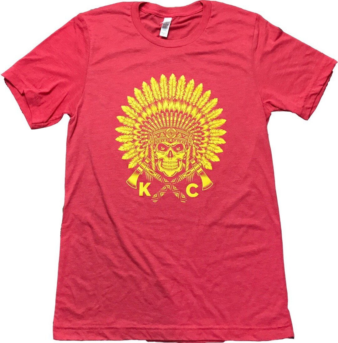 KC Headdress Shirt Red - Etsy