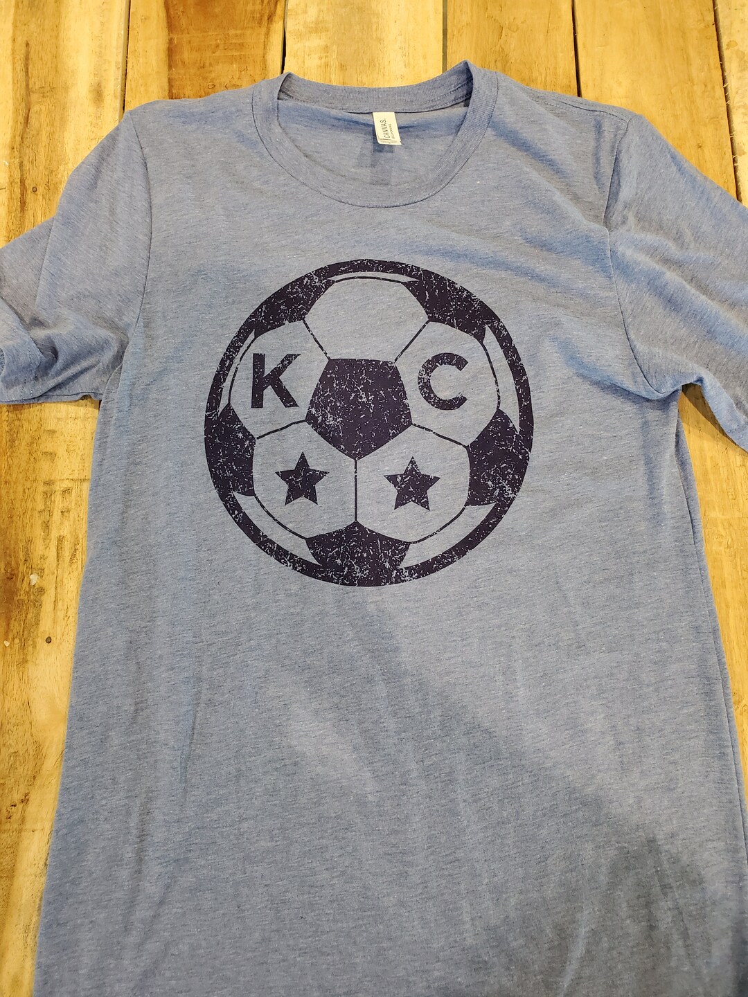 Sporting KC Soccer T - Etsy