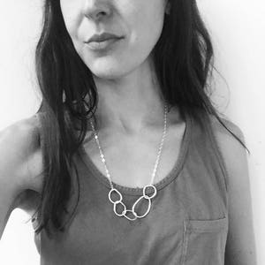 5 Link Mini Necklace - Etsy