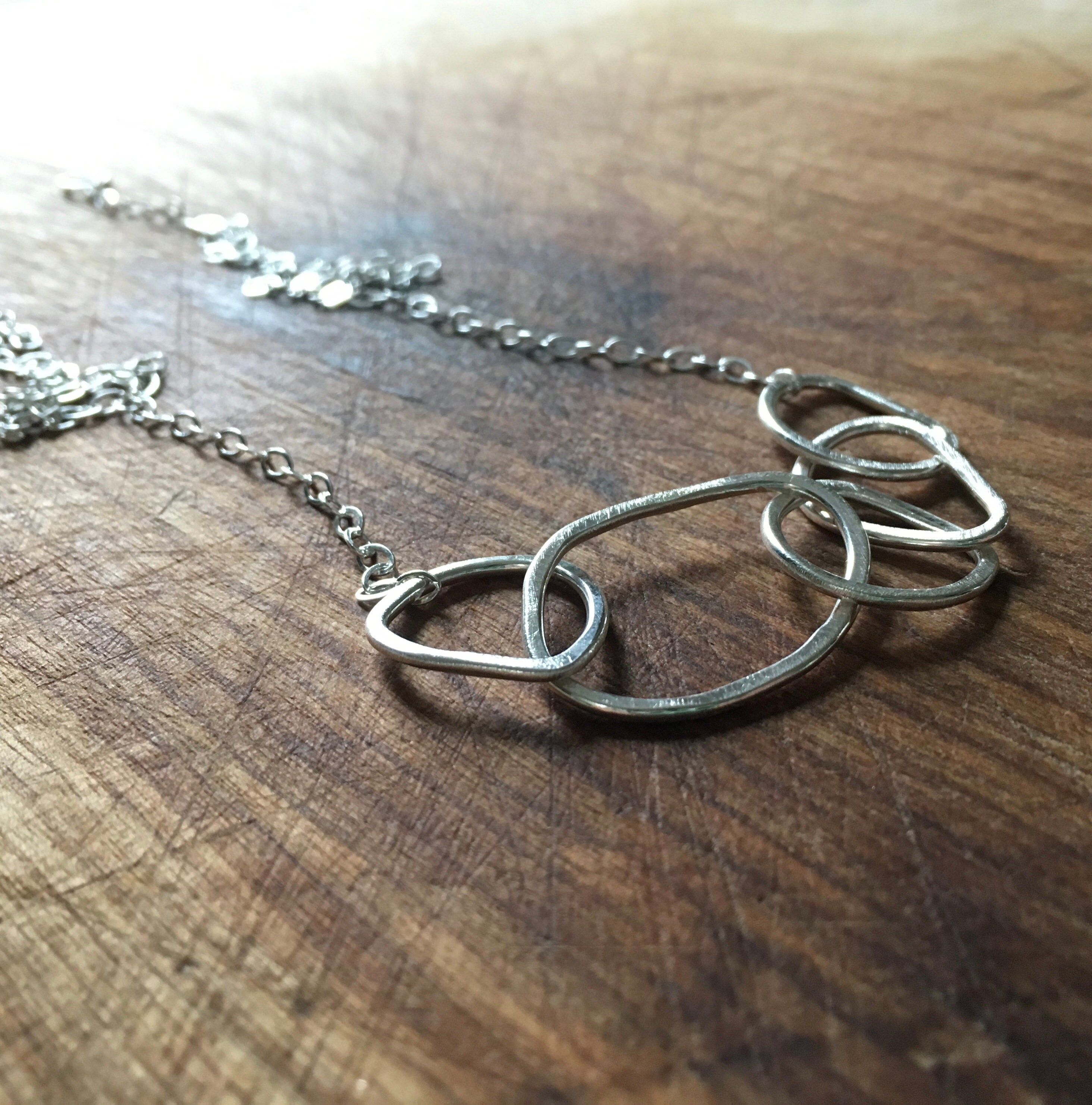 5 Link Mini Necklace - Etsy