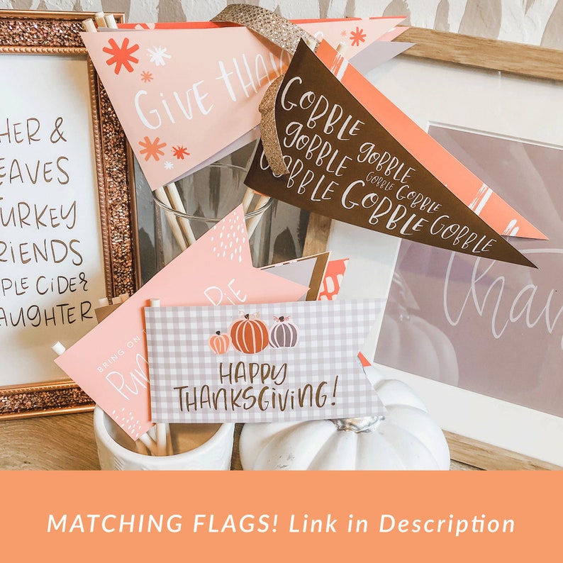 Printable Thanksgiving Tags Thanksgiving Gift Tags Cute | Etsy