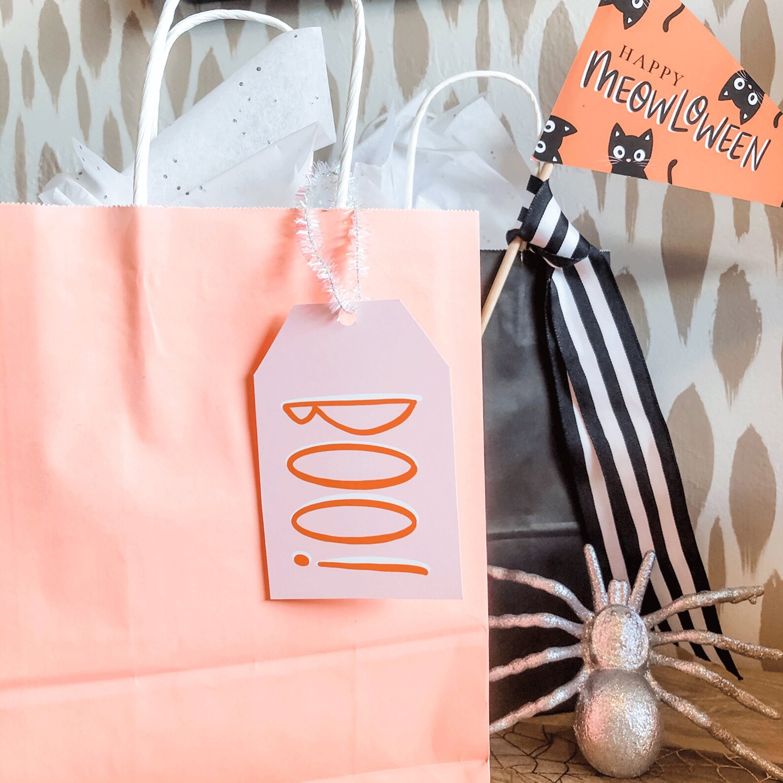 Printable Halloween Pennant Flags, Boo Baskets, Halloween Pennant Flag ...