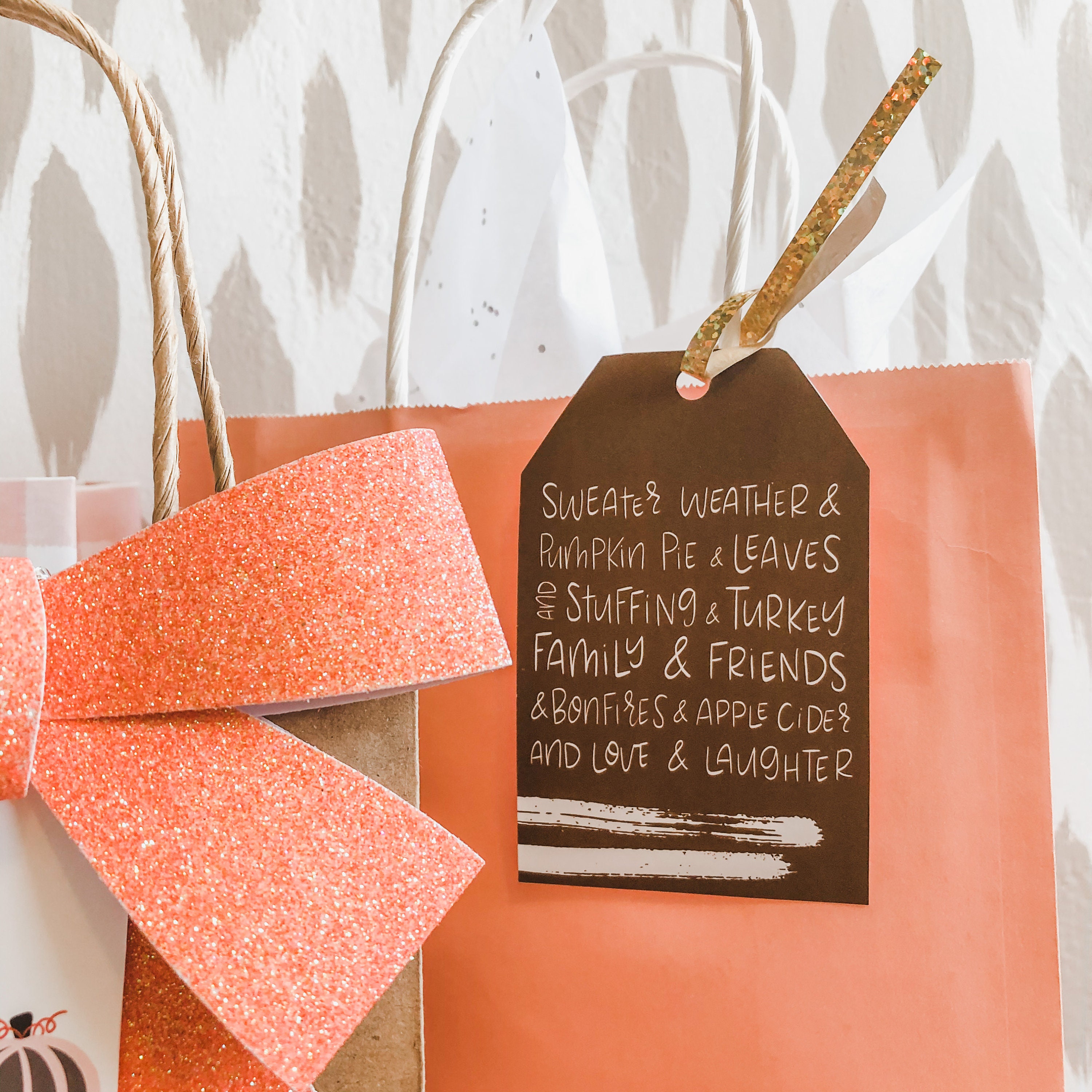 Printable Thanksgiving Tags Thanksgiving Gift Tags Cute - Etsy