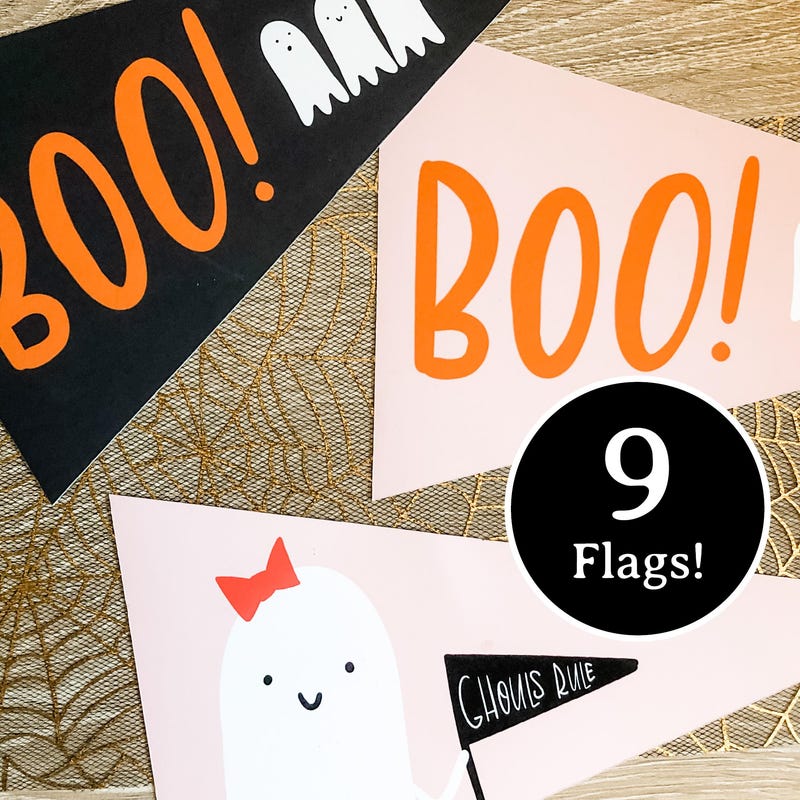 Halloween Pennants - Etsy