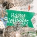 Printable Christmas Pennant Flags, Holiday Flags, Christmas Pennant ...