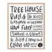 Printable Treehouse Rules, Treehouse Art, Tree House Rules, Kid ...