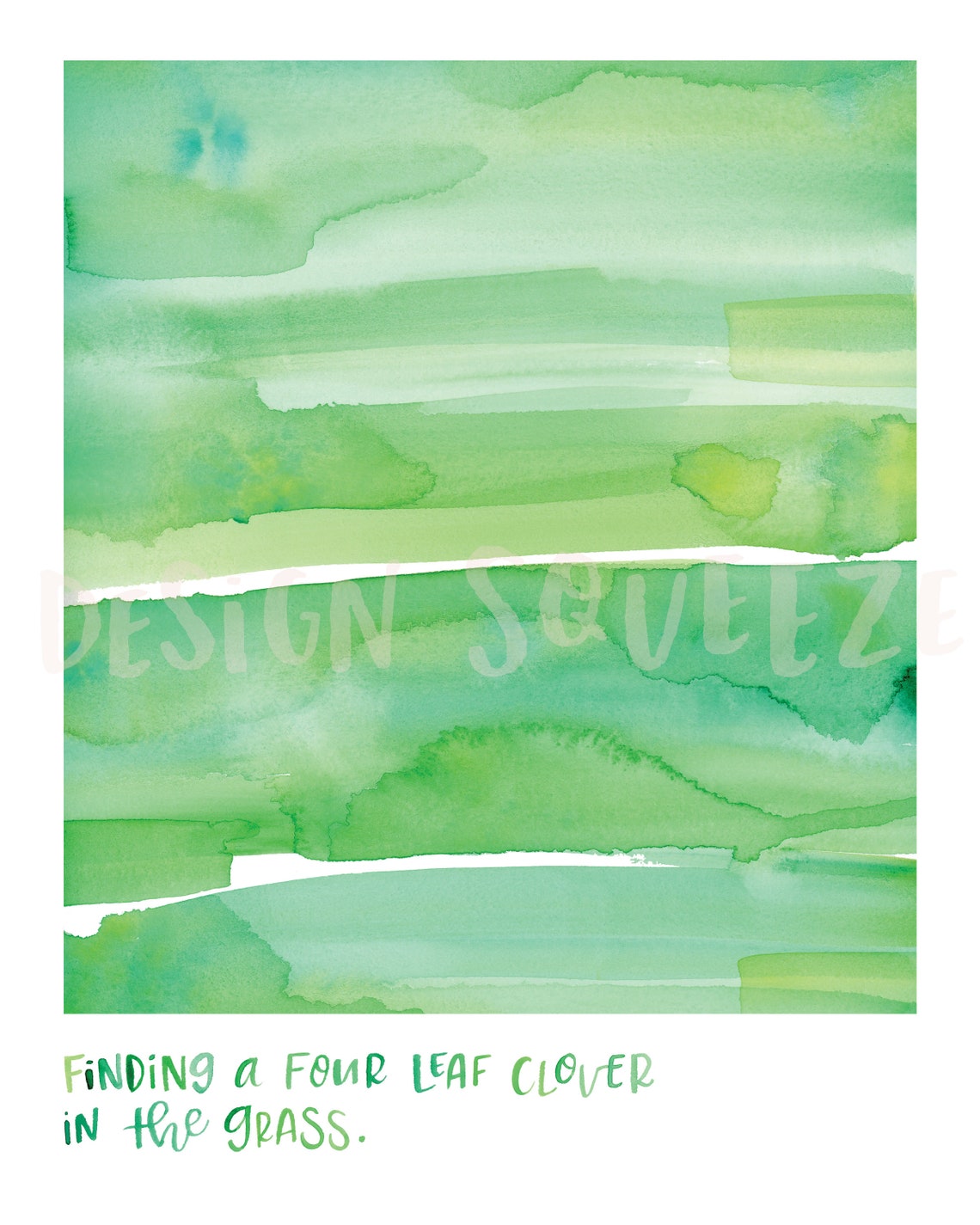 Watercolor Rainbow Color Swatch Set of 6 Watercolor Wash | Etsy