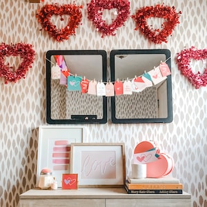 Valentine Printable Wall Art, Valentine's Day Wall Art, Galentine's Day ...