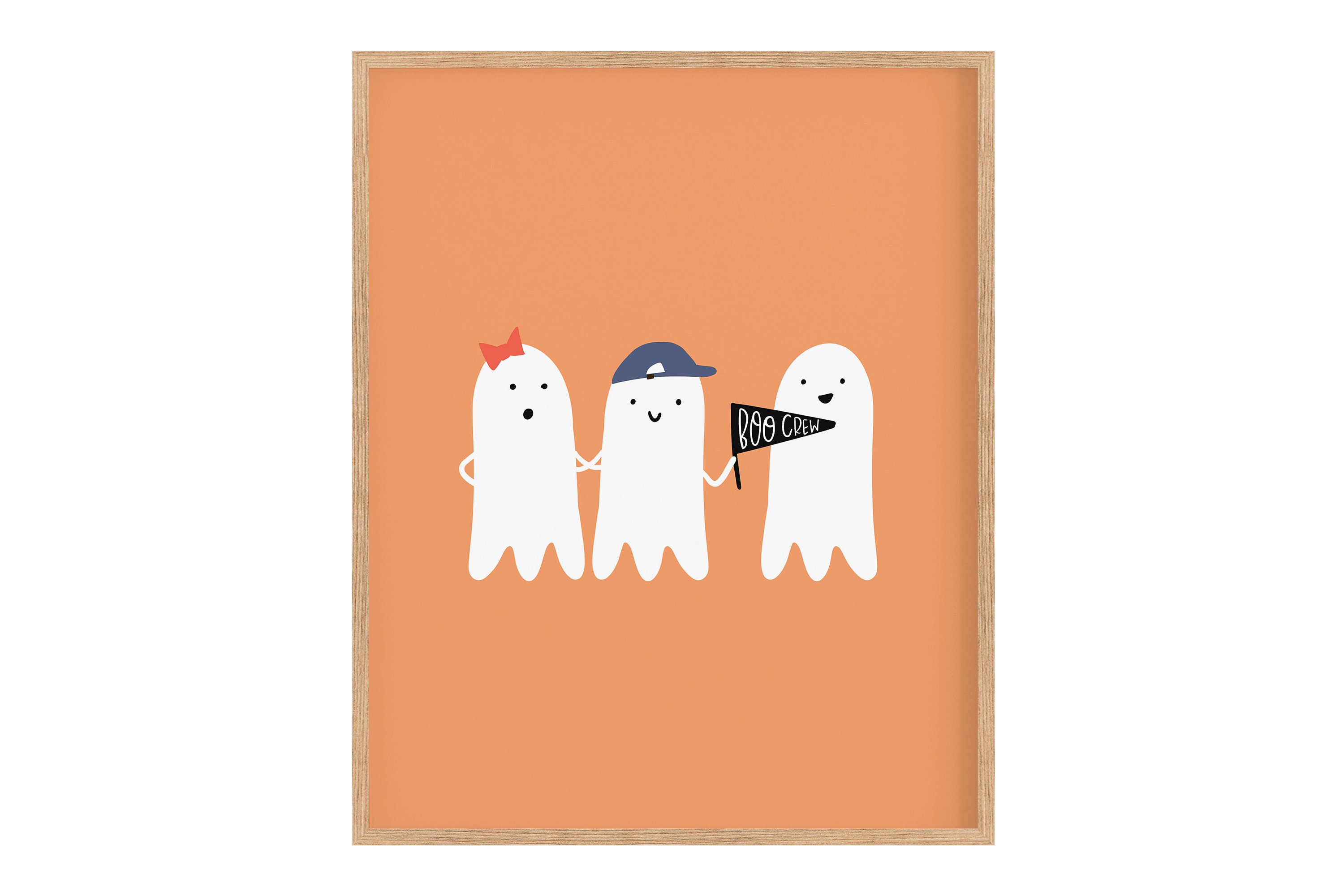 Boo Crew Halloween Printable Cute Ghost Halloween Art Boo - Etsy