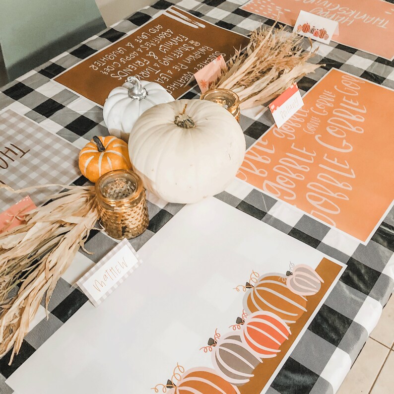 Printable Thanksgiving Placemats, Thanksgiving Placemats, Cute ...