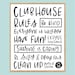 Printable Clubhouse Rules, Black and White Clubhouse, Clubhouse Art ...
