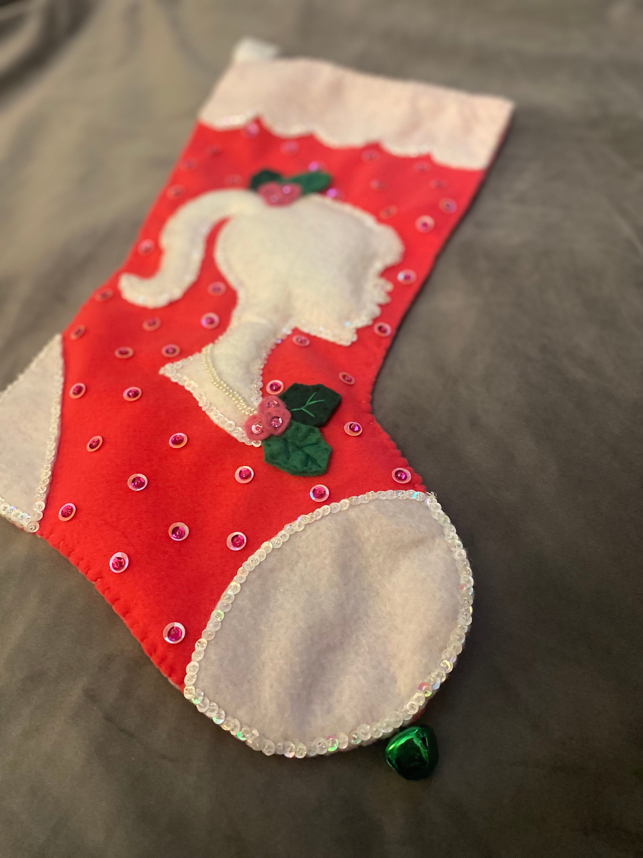 Barbie - Hot Pink Barbie Felt Christmas Stocking - 18 Inch Felt ...