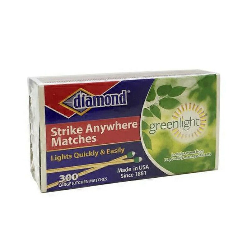 Green Diamond Large Kitchen Matches (3 Pack 900 Total) - Etsy