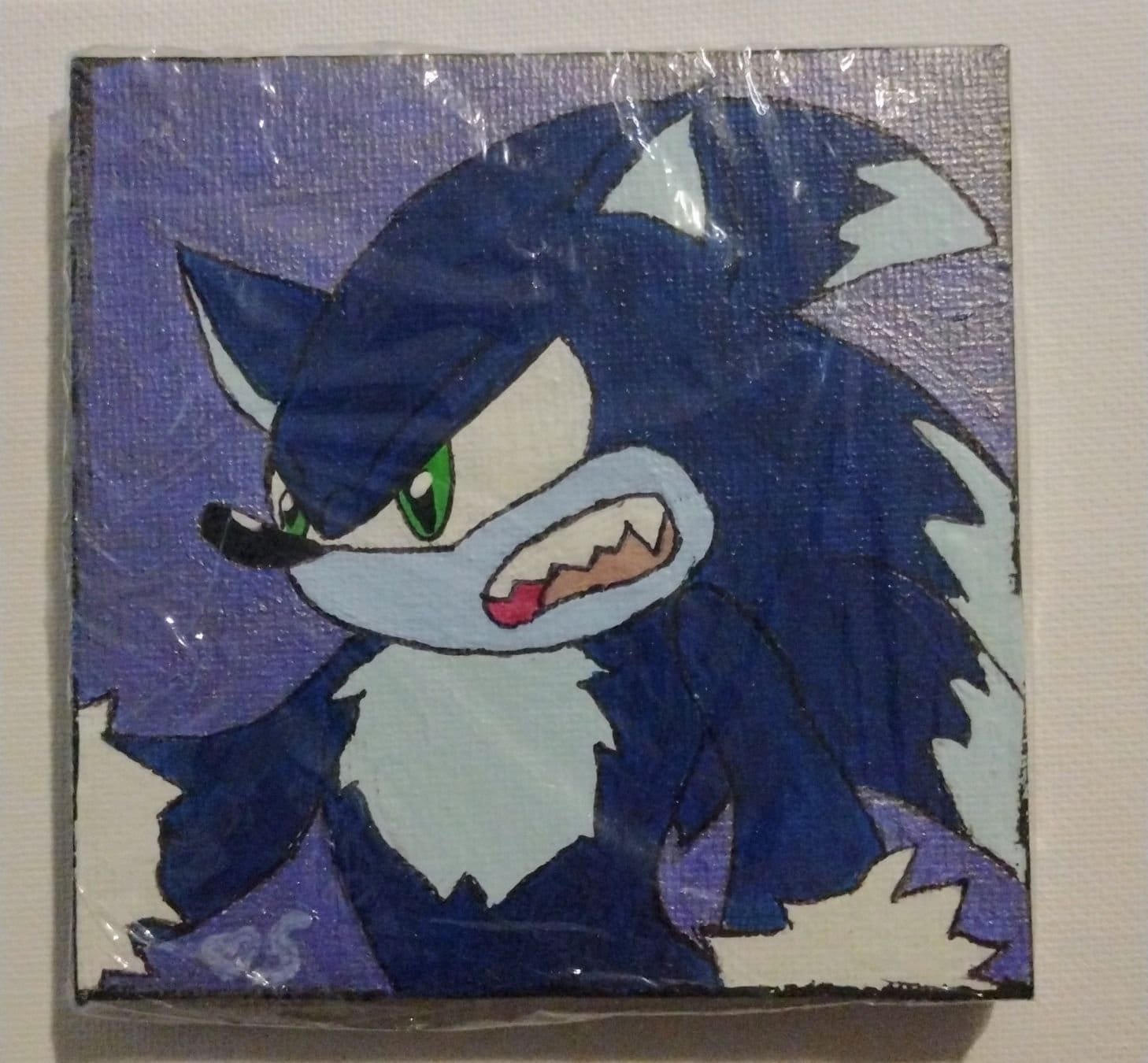 Sonic Character Canvas - Etsy