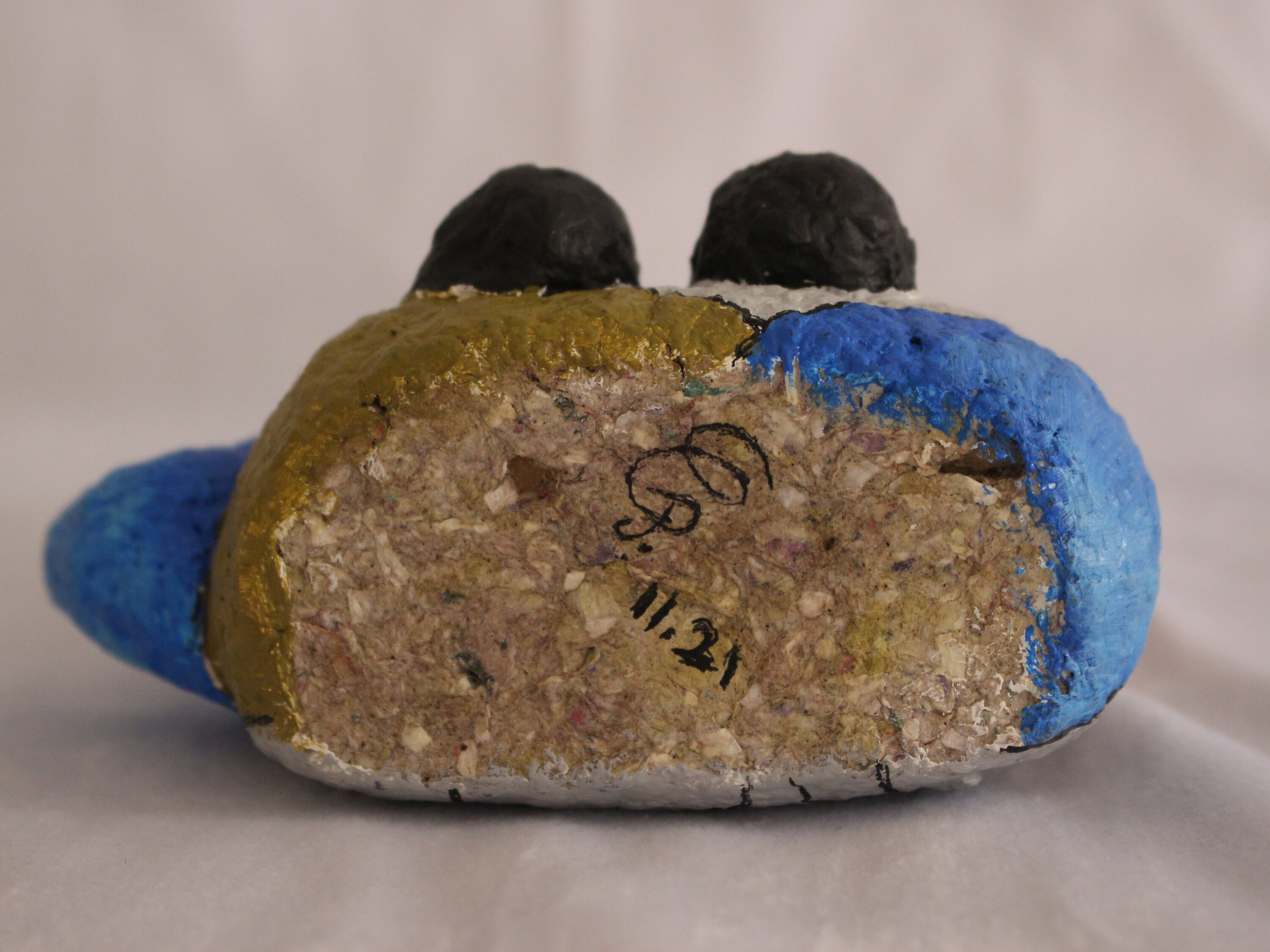 Sculpture Modelage Femme Oiseau Papier Mâché Recyclé Unique - Etsy