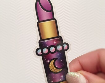 Lipstick sticker | Etsy
