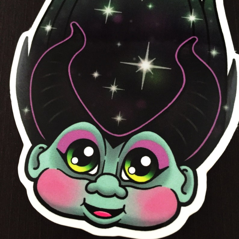 MISTRESS of EVIL TROLL Sticker | Etsy