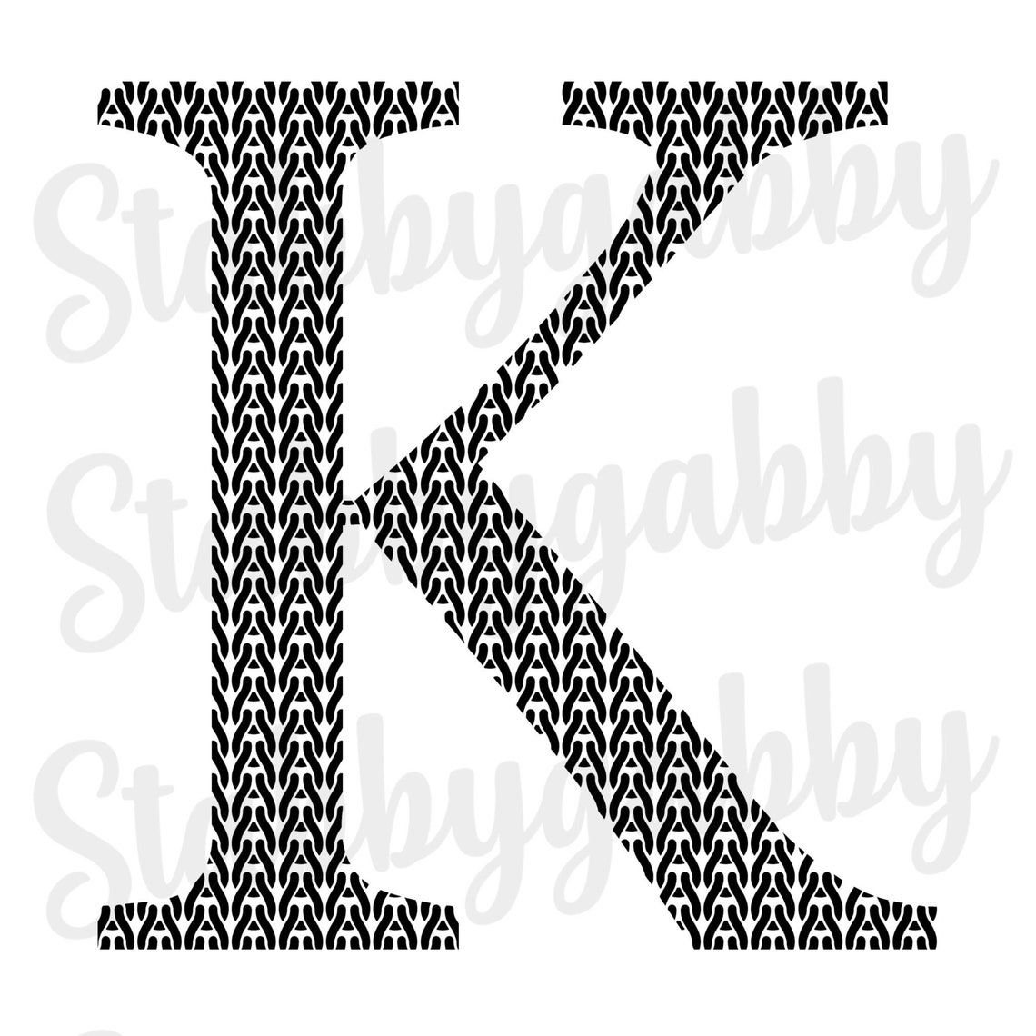 Christmas Jumper Letter k Svg HP Sweater Svg | Etsy