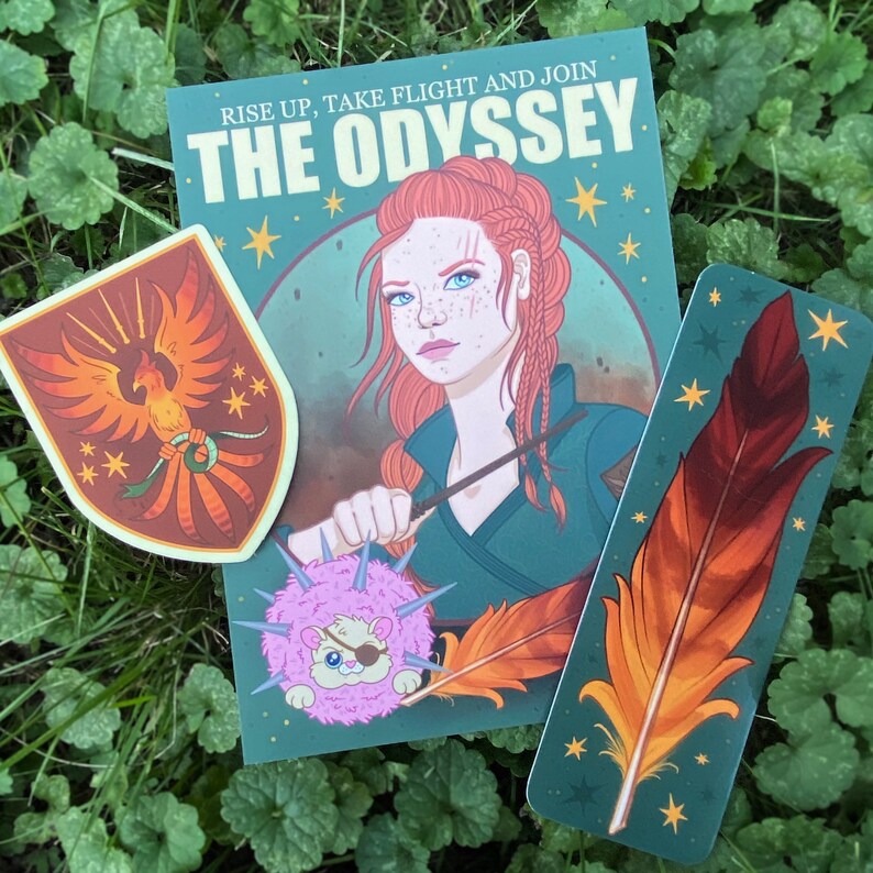 BOOKMARK ONLY Phoenix Feather and Quote Bookmark - Etsy