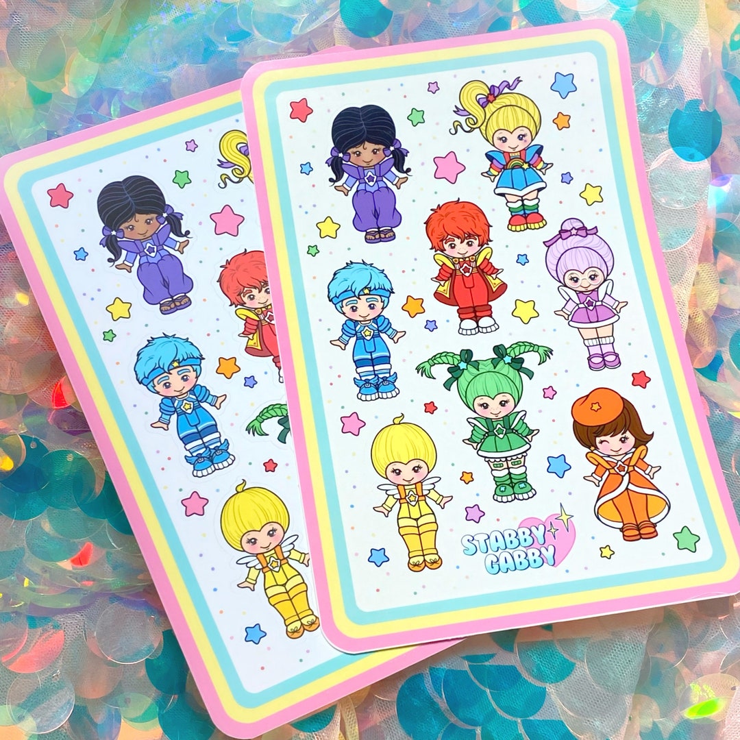COLOR KIDS Sticker Sheet | Planner Stickers | Vinyl Stickers | - Etsy