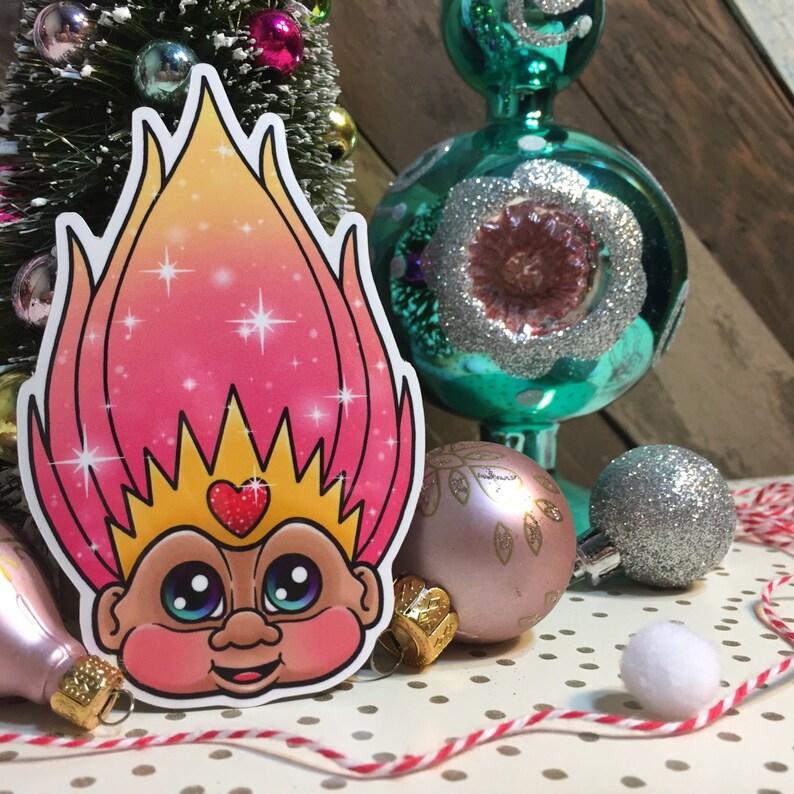 PRINCESS TROLL Sticker - Etsy