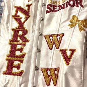 CUSTOM SENIOR Class 2027 Iron-on Patch Set - Etsy